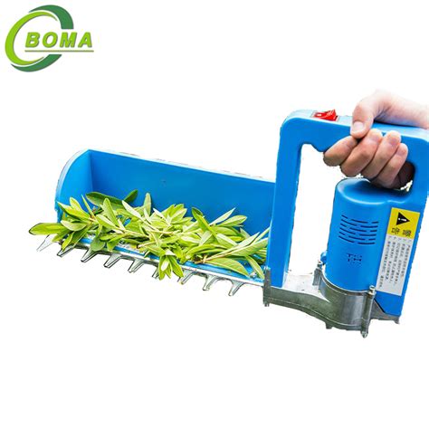 Battery Powered Mini Tea Leaf Plucker And Harvester Boma Garden Tools