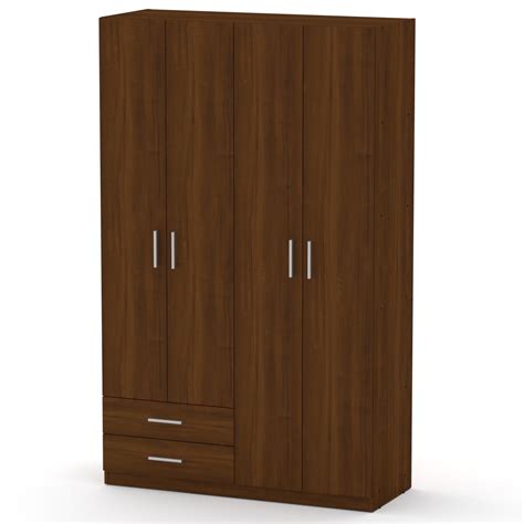 Шафа для речей Шафа 14 Компаніт Горіх екко купити за найкращою ціною від компанії Ліжка