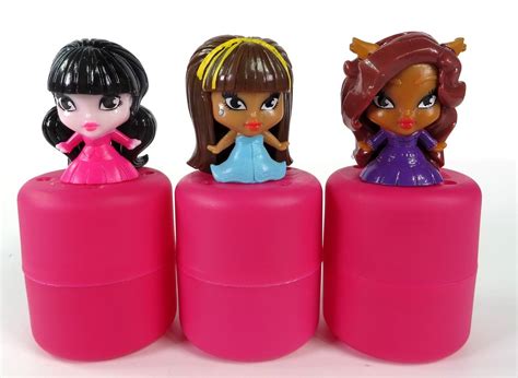 Mashems Fashems Monster High Series Cleo Clawdeen Draculara Lot 2 New