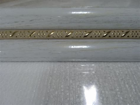 Карниз дворядний алюмінієвий біле золото з молдингом 3 0 метра — ціна 500 грн у каталозі