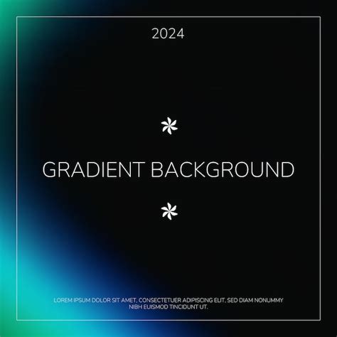 Abstract Blurred Green Blue Gradient Background Premium Ai Generated