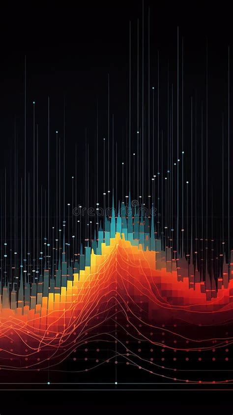 Abstract Background Sine Wave On A Black Background Stock Illustration Illustration Of