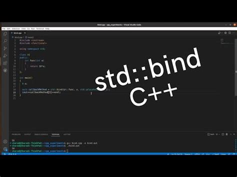 What Is Std Bind In C YouTube