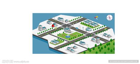 城市建设设计图 效果图 环境设计 设计图库 昵图网