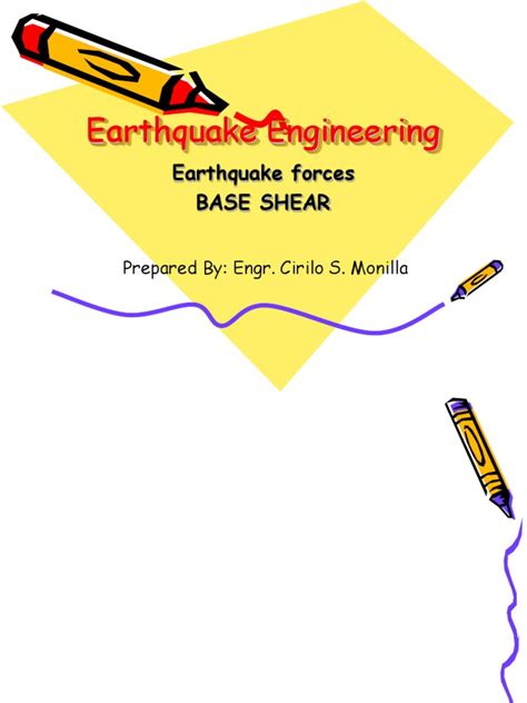 Base Shear Nscp 2010 Download Free Pdf Earthquakes Bending