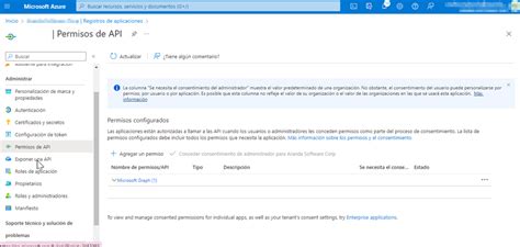 configurar seu aplicativo no portal do azure sincronização ldap id