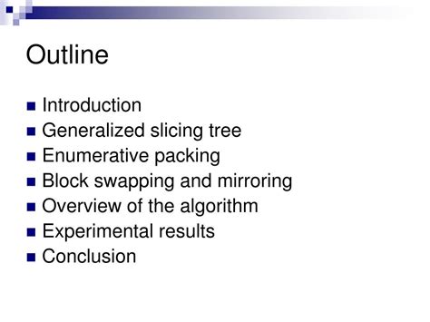 Ppt Deferred Decision Making Enabled Fixed Outline Floorplanner Powerpoint Presentation Id