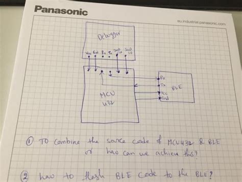 MSP432 BLE Debugger Interfacing