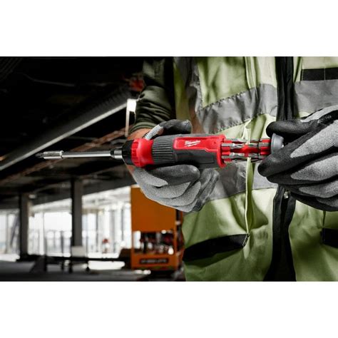 Milwaukee 14 In 1 Ratcheting Multi Bit And 8 In 1 Ratcheting Compact Multi Bit Screwdriver Set