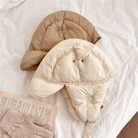 쁘띠러브 무배 따뜻한 방한모자 겨울 귀달이 귀도리 패딩모자 털 귀덮는 캡모자 니트 귀덮개 등산 항공 군밤