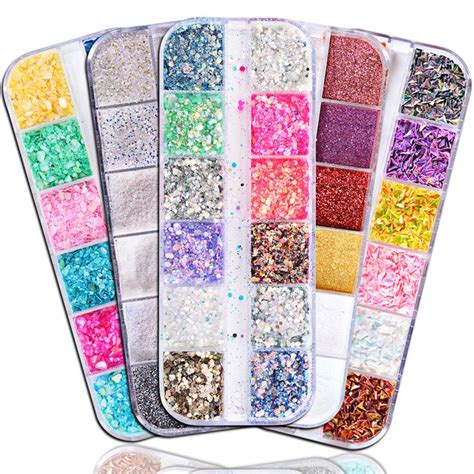 Cheap Блестки для ногтей, Buy Directly from China Suppliers:1 чехол для ...
