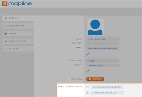 Access Profile Settings Mapline Access Profile Settings Mapline