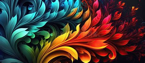 Generative Ai Illustration Abstract Geometric Background With Chaotic Shapes Poster Background