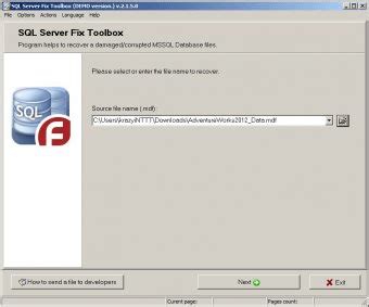 SQL Server Fix Toolbox Download It Recovers Corrupted Databases Of Microsoft SQL