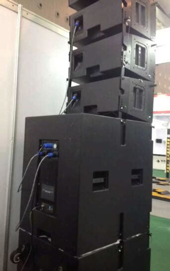 Inch Self Powered Active Line Array Active Outdoor Line Array Stadium Speaker W Active