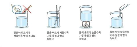 물에 설탕을 넣으면 설탕이 금세 녹는 이유는 무엇일까요 네이버 블로그