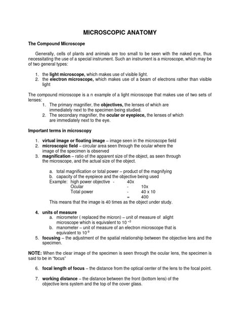 microscope pdf angular resolution aperture
