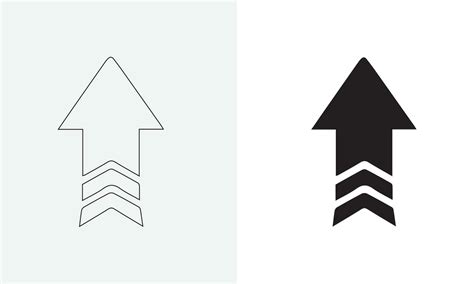 Big Black Set Of Arrow Symbols The Arrow Symbol Vector Collection Of