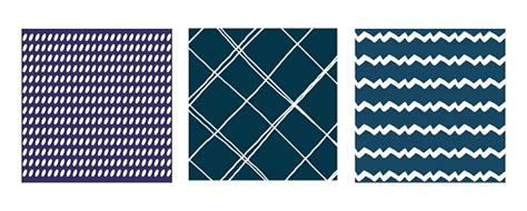 간단한 기하학적 손으로 그린 불규칙한 패턴입니다 컬러 낙서 체크 무늬 질감이 있는 간단한 그림입니다 스퀘어 포스터 세트 귀여운에 대한 스톡 벡터 아트 및 기타 이미지