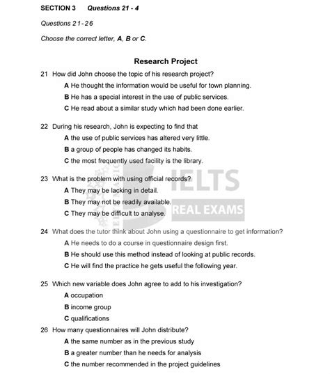 Day 20 Part 3 And 4 آزمون های واقعی آیلتس