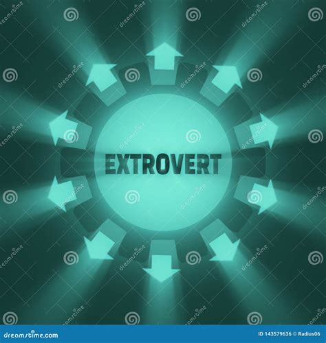 Extrovert Character Type Psychlogy Metaphor Stock Photo Image Of Extrovert Irrational