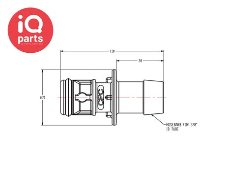 Mpc22006t39m Coupling Insert Polysulfone 9 5 Mm Silicone Iq Parts Shop