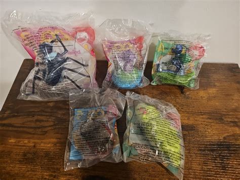 Lot Of 5 Mcdonalds Happy Meal A Bugs Life Toys 1998 New In Shrink Ebay