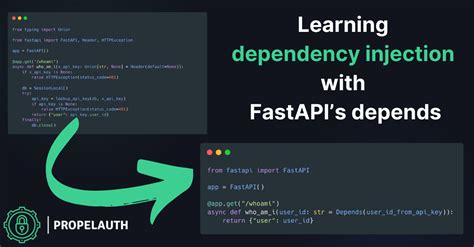 Dependency Injection With Fastapis Depends By Propelauth Python In Plain English