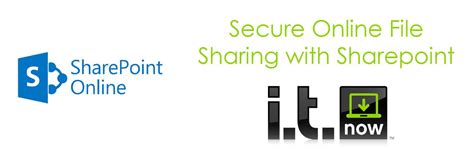 Secure Online File Sharing Sharepoint Cloud Files Itnow