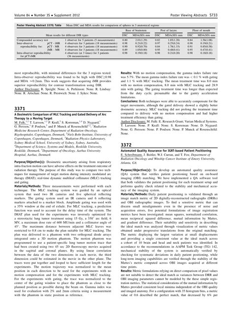 PDF A Dosimetric Comparison Of MLC Tracking And Gated Delivery Of Arc Therapy To A Moving Target