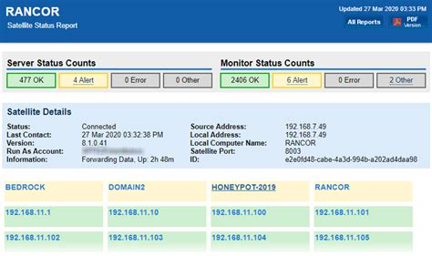 pa file sight documentation satellite status report