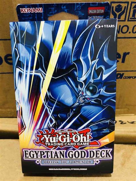 Promo Structure Deck Yugioh Egyptian God Deck Obelisk The Tormentor