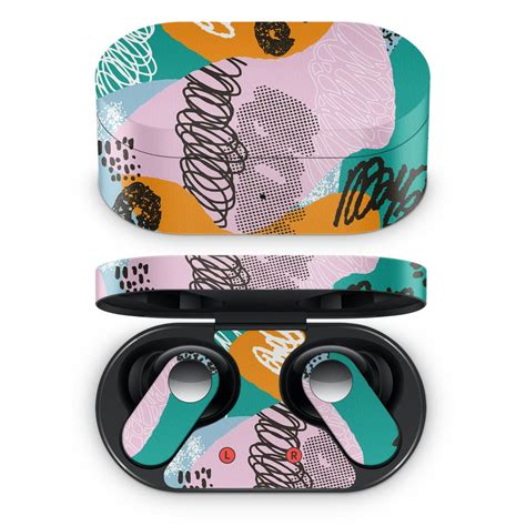 Enhance Your Oneplus Nord Buds With Black White Spirals Earbud Skin