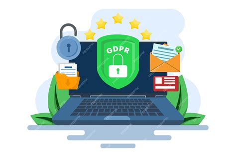 Premium Vector Vector Illustration About Gdpr Concept Or General Data