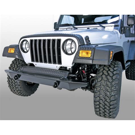 Rugged Ridge Front Fender Guards Body Armor 97 06 Jeep Wrangler 11650