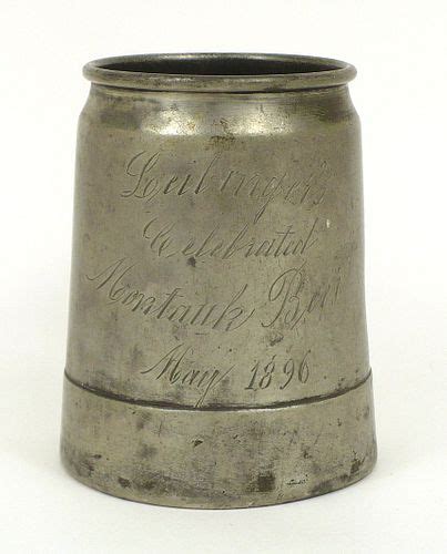 1896 Leibingers Celebrated Montauk Beer Brooklyn New York Sold At