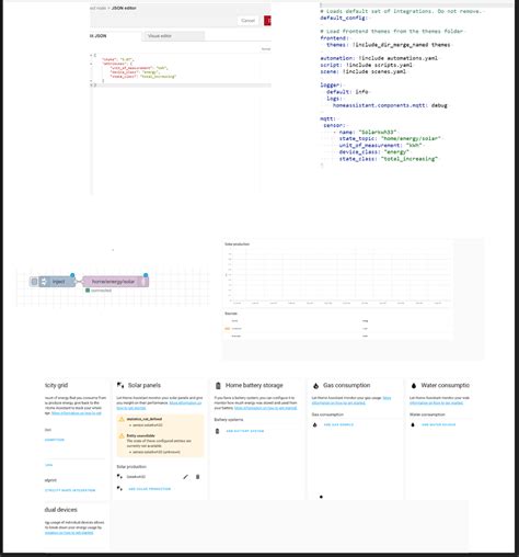 energy dashboard not displaying any data node red home assistant