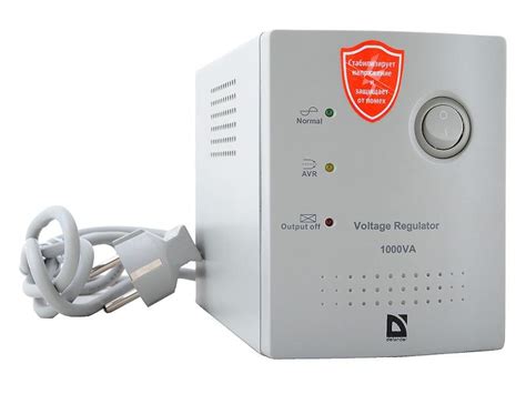 Стабилизатор напряжения 1000VA Defender 1000VA 175–285 / 600ВА / 320Вт ...