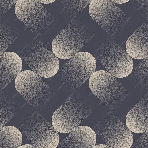 Premium Vector Dynamic Graphic Trendy Seamless Pattern Vector Dot Work Abstract Background