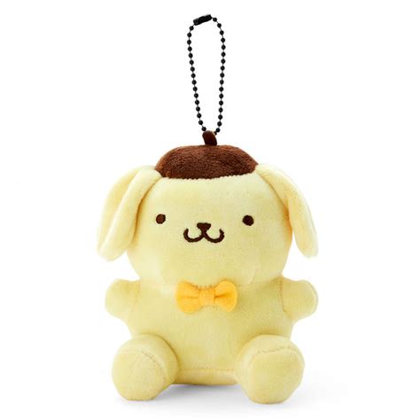 Plush Keychain Pompompurin Sanrio Meccha Japan
