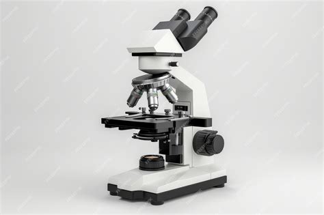 Premium Photo Atomic Force Microscope Silhouette Vector Isolated On Solid Background