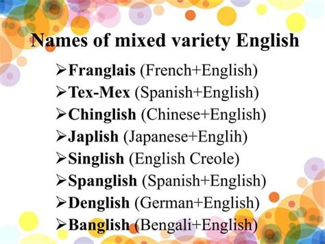 Presentation On Code Switching Pptx