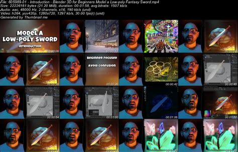 blender 3d for beginners model a low poly fantasy sword softarchive