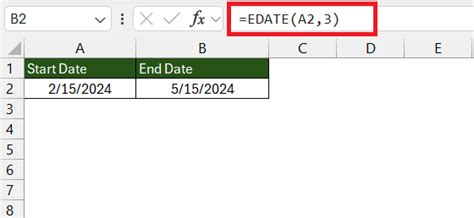Excel Tips And Tricks How To Calculate Dates 3 Months From Today Myexcelonline