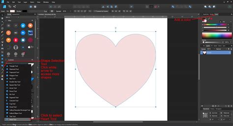 fill shape with pattern affinity tutorial design bundles