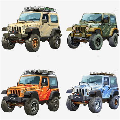 벡터 오프로드 차량 오프로드 차량 자동차 차량 Png 일러스트 및 이미지 에 대한 무료 다운로드 Pngtree