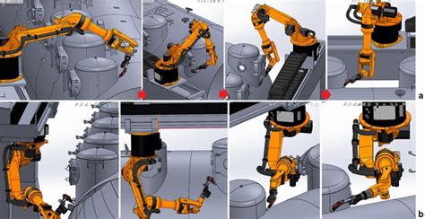 Simulation Of The Robot Trajectory For External Welding Of The Main Download Scientific Diagram