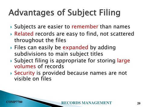 Ppt Records Filing Methods Powerpoint Presentation Free Download Id 6060884