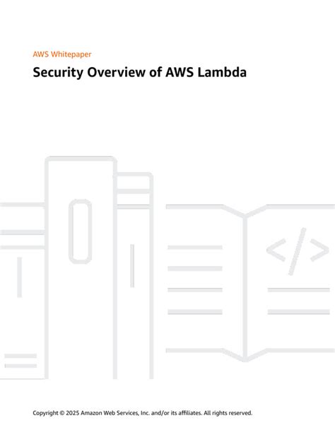 Security Overview Aws Lambda Pdf Amazon Web Services Computer