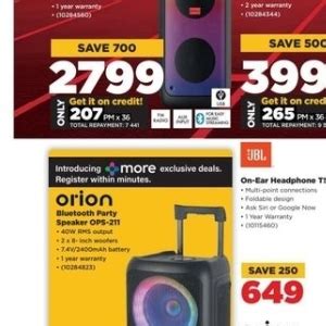 Speaker Deals At HiFi Corp Valid To 21 07 Check At Allcatalogues Co Za